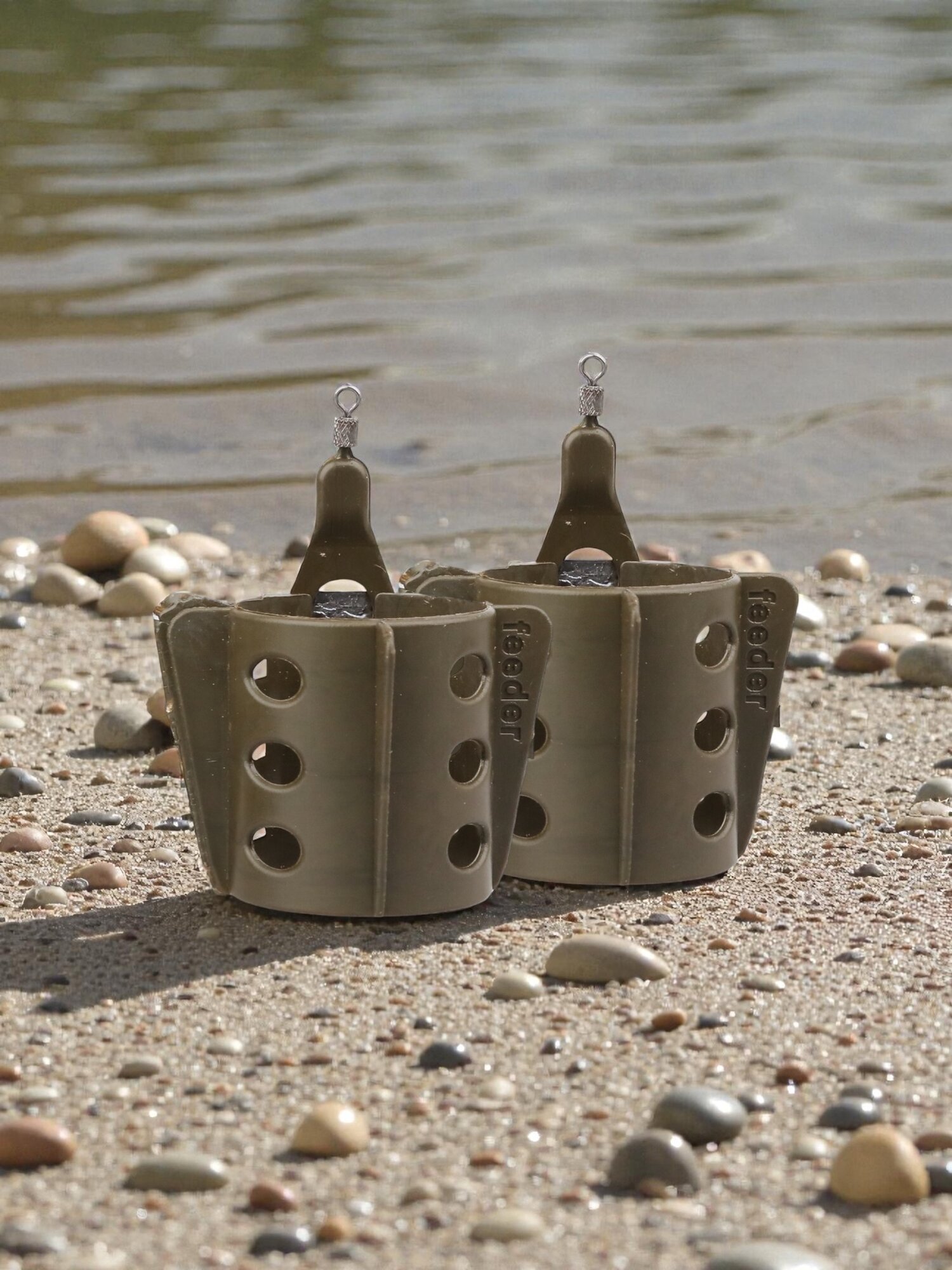 Кормушка рыболовная Mitin Спорт 45 г, для спортивной рыбалки, набор 2 шт.