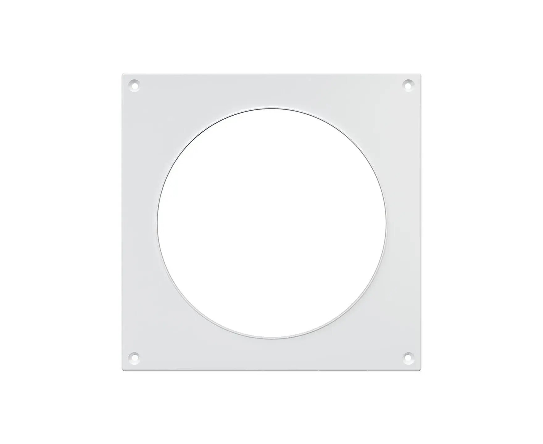 ERA Накладка торцевая пластик 205x205, для воздуховода D160 16НКП .