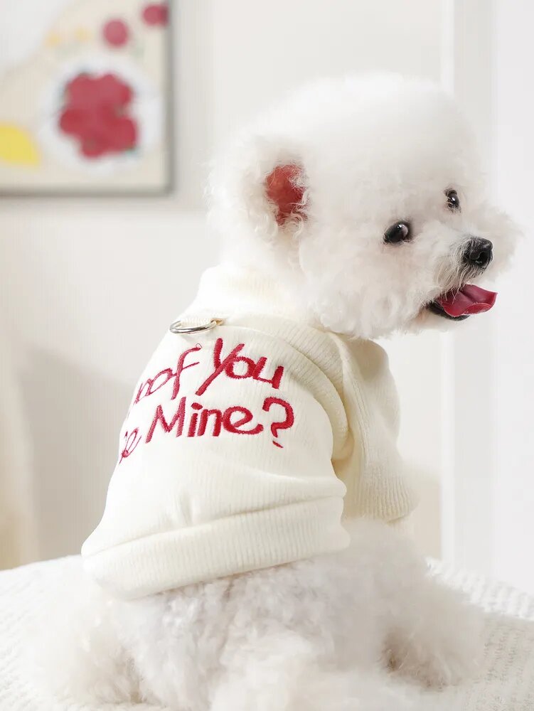 Одежда, CUTE DOG , которую могут носить как домашние собаки, так и кошки, белая, высококачественная ткань, удобная и мягкая, спортивный стиль досуга