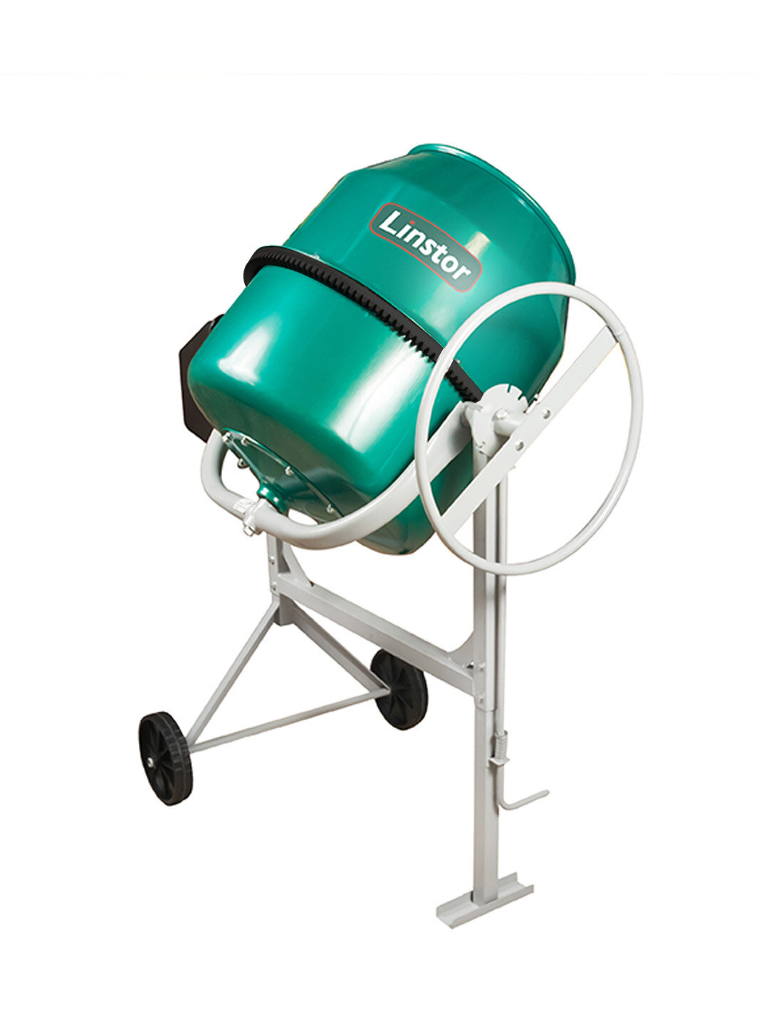 Бетоносмеситель LINSTOR Б-220МП, 190л, 220В, 1.2кВт, полиамидный