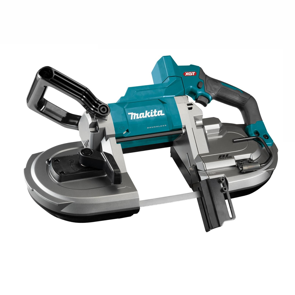 Аккумуляторная ленточная пила Makita XGT PB002GZ