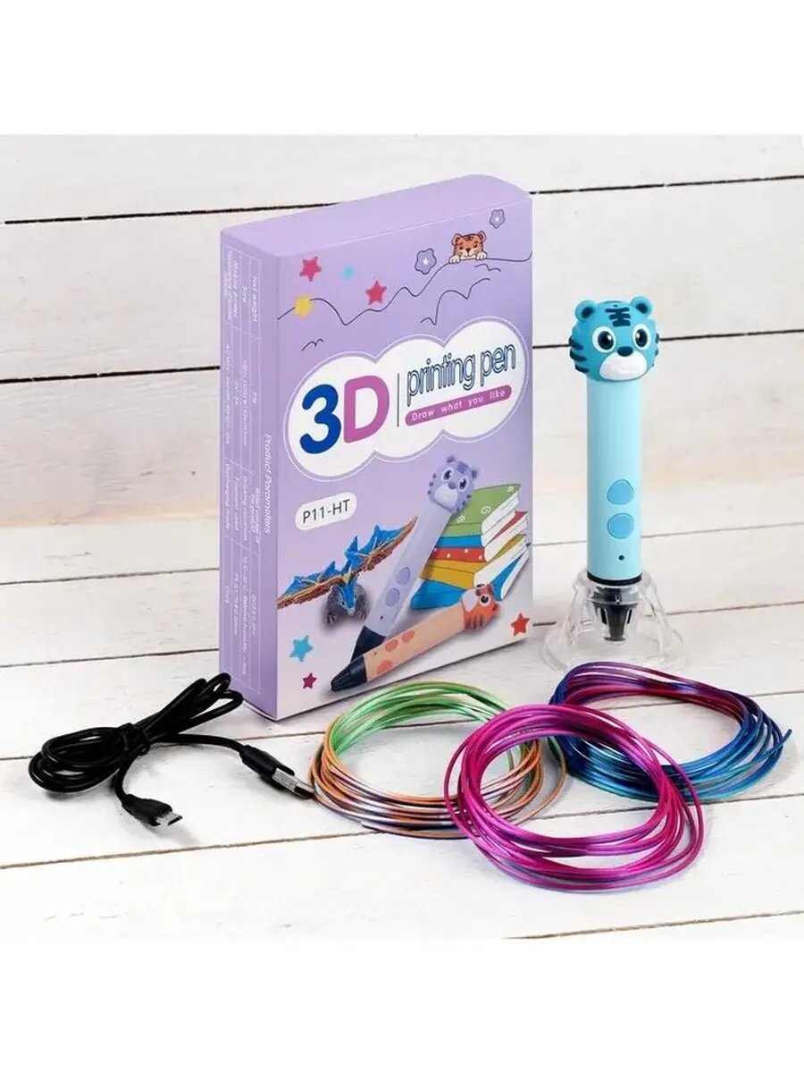 Креативная 3D ручка для творчества и обучения