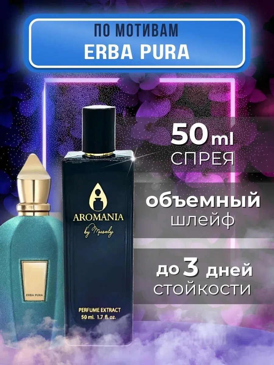 Духи по мотивам Erba Pura