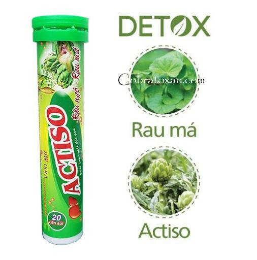 Витамин Ц шипучка ActisoGinin с артишоком для иммунитета, Вьетнам, 20 таб