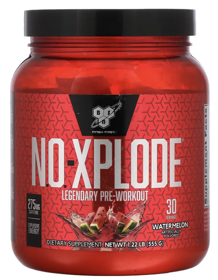 Предтренировочный комплекс BSN N. O.-Xplode, вкус арбуз, 555 г