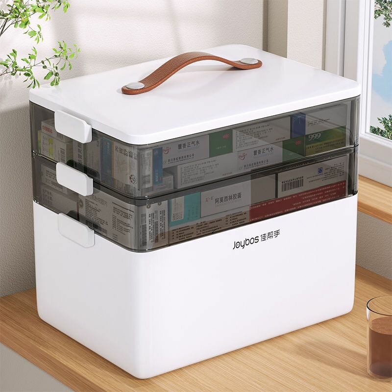 Семейная аптечка первой помощи/ящик для хранения/большой емкости