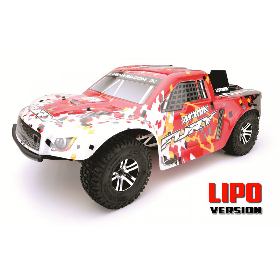 ARRMA Fury BLX 2WD 1/10 — мощная RC модель для трасс