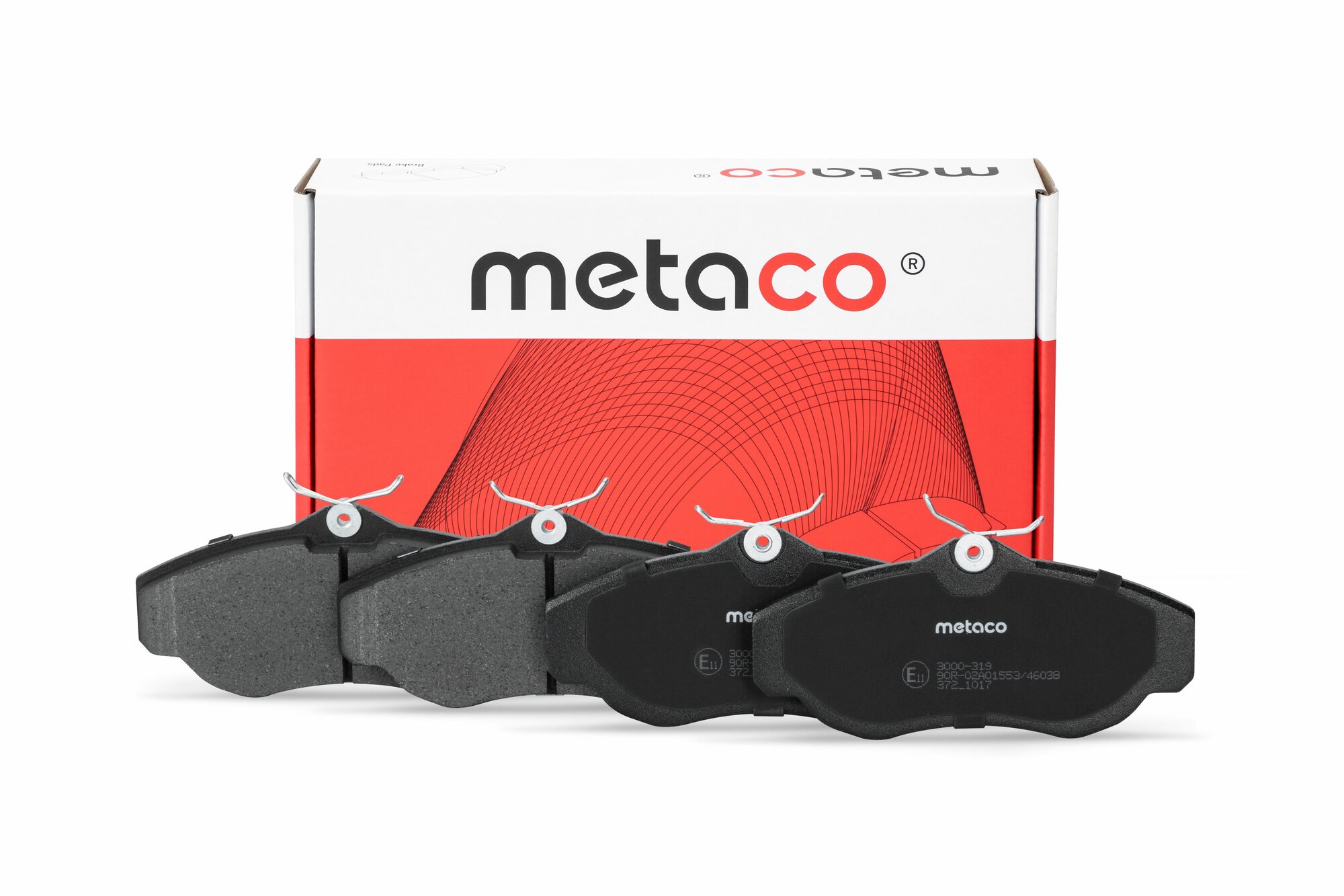 Колодки тормозные METACO передние, Land Rover Лэнд Ровер Discovery Дискавери, SFB100460, SFP000210, 3000-319, комплект