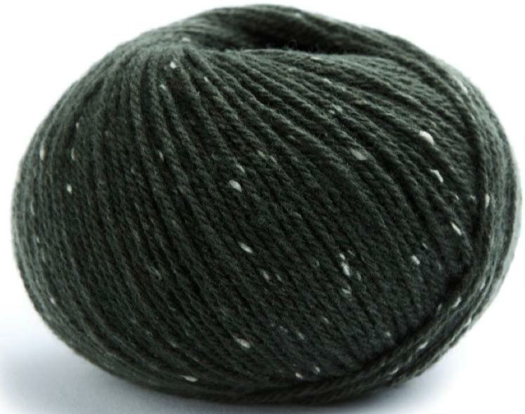 Como Tweed /Комо Твид/ пряжа Lamana (100% шерсть мериноса сверхлегкая), 25г/120м (69 твид, tanne (пихта), зеленый)