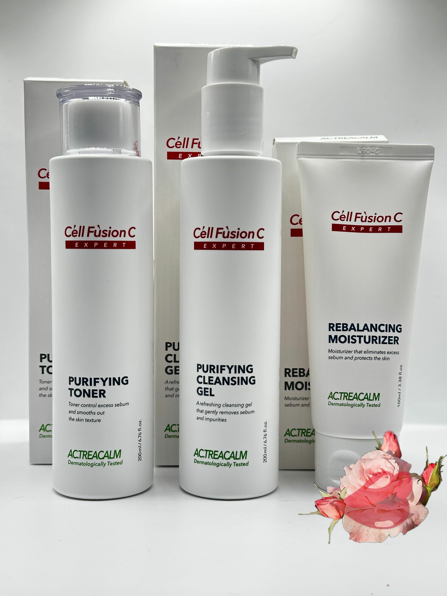 Cell Fusion C набор уходовой косметики для лица Уход за жирной кожей