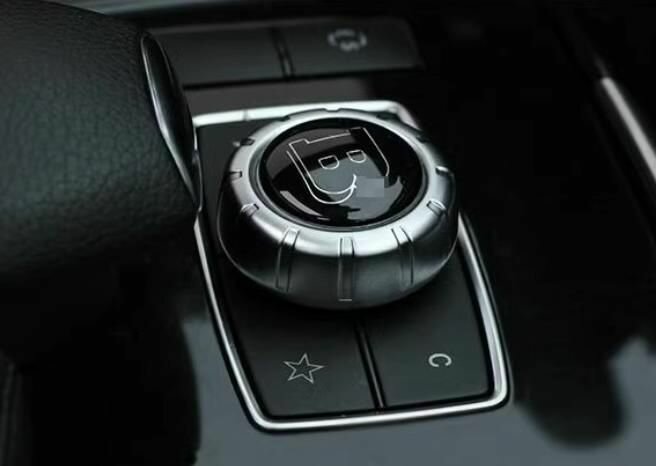 Накладка селектора мультимедиа для Mercedes / Мерседес B-стиль