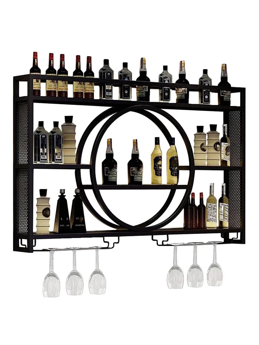 Настенный винный шкаф