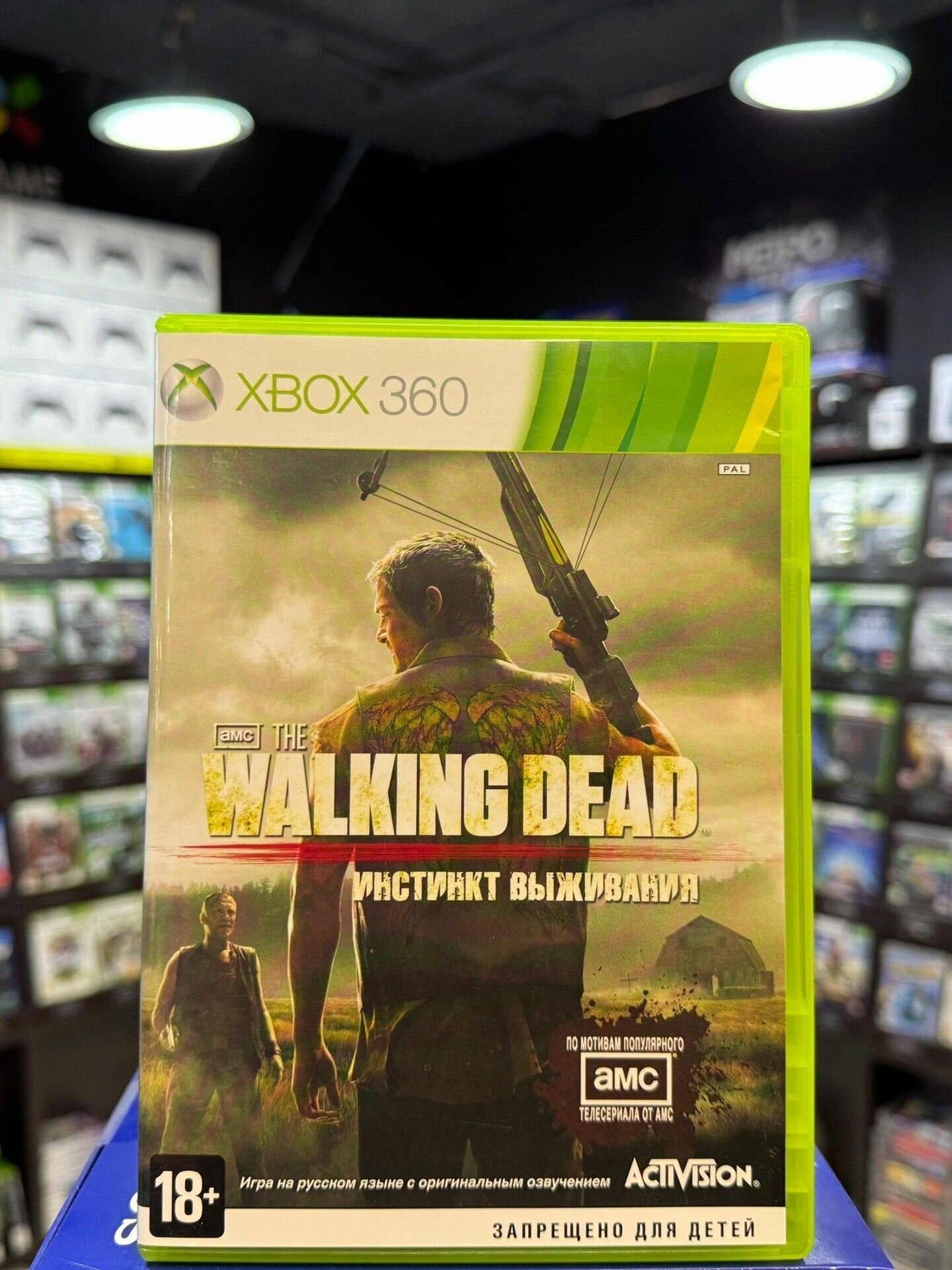 Игра The Walking Dead: Инстинкт Выживания (Xbox 360) (Box)