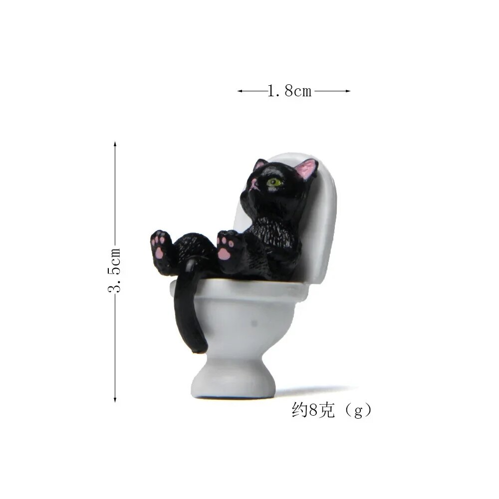 Мини-фигурка кота, канифоль, 5 шт.