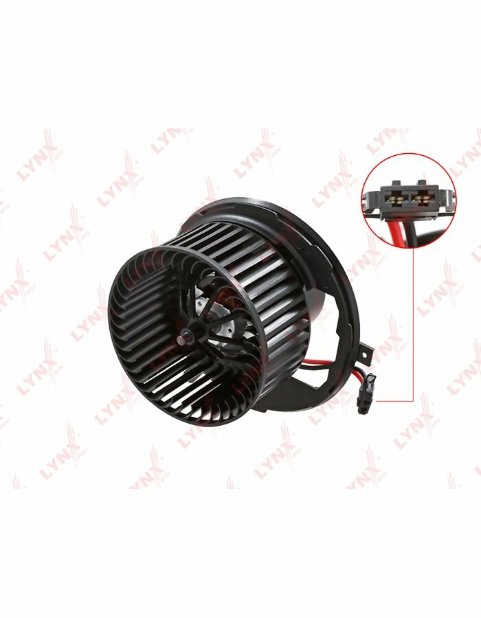 Вентилятор отопителя AUDI A3(8P1) 03-12 SKODA Octavia II(1Z3) 04-13 / Superb II(3T4) 08-15 VW Ca