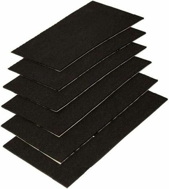 Комплект шумоизоляции BM-06-01-S Master Kaldewei, для ванн, черный, пластик, 6 шт