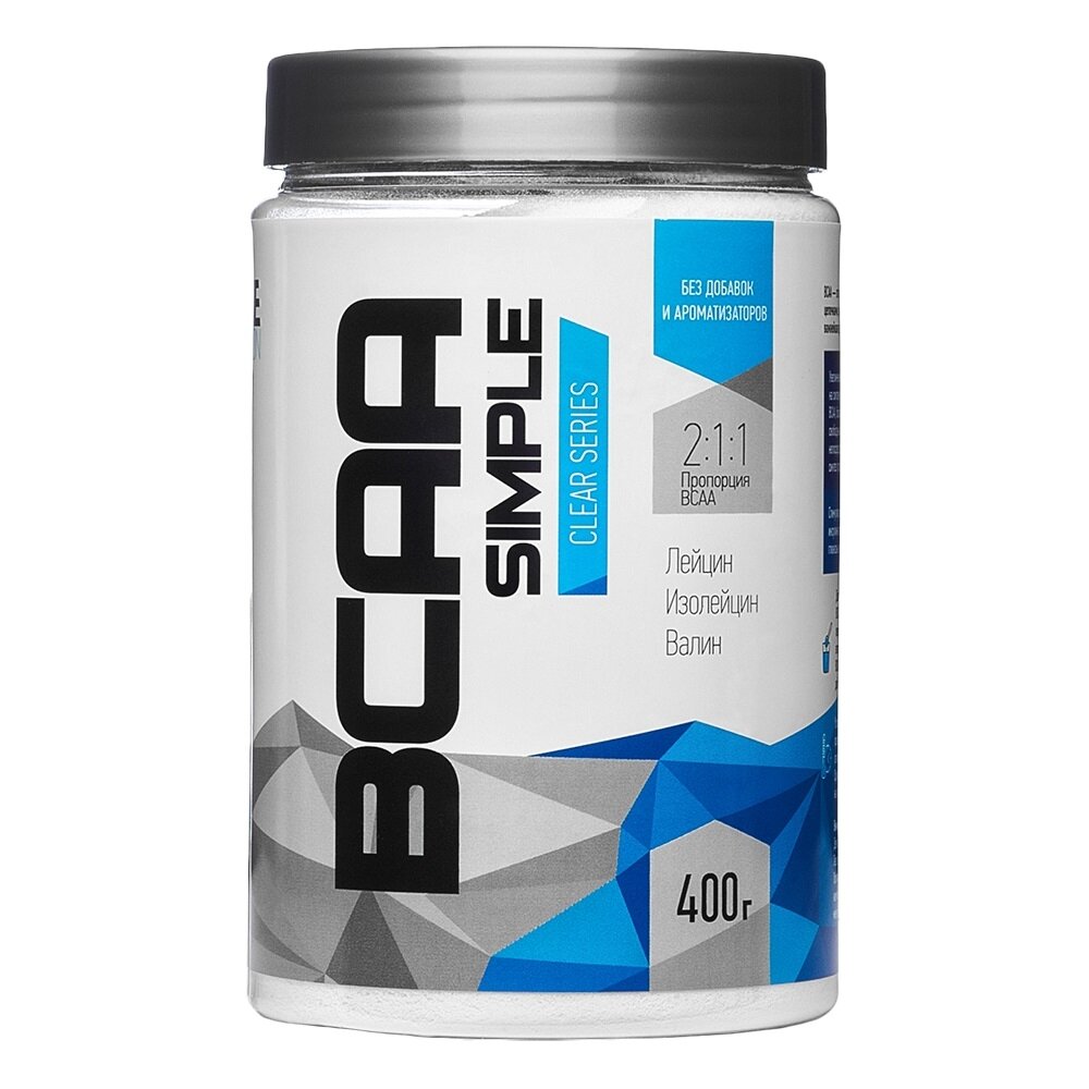 БЦАА порошок без добавок BCAA Simple 400 гр (R-Line Sport Nutrition)