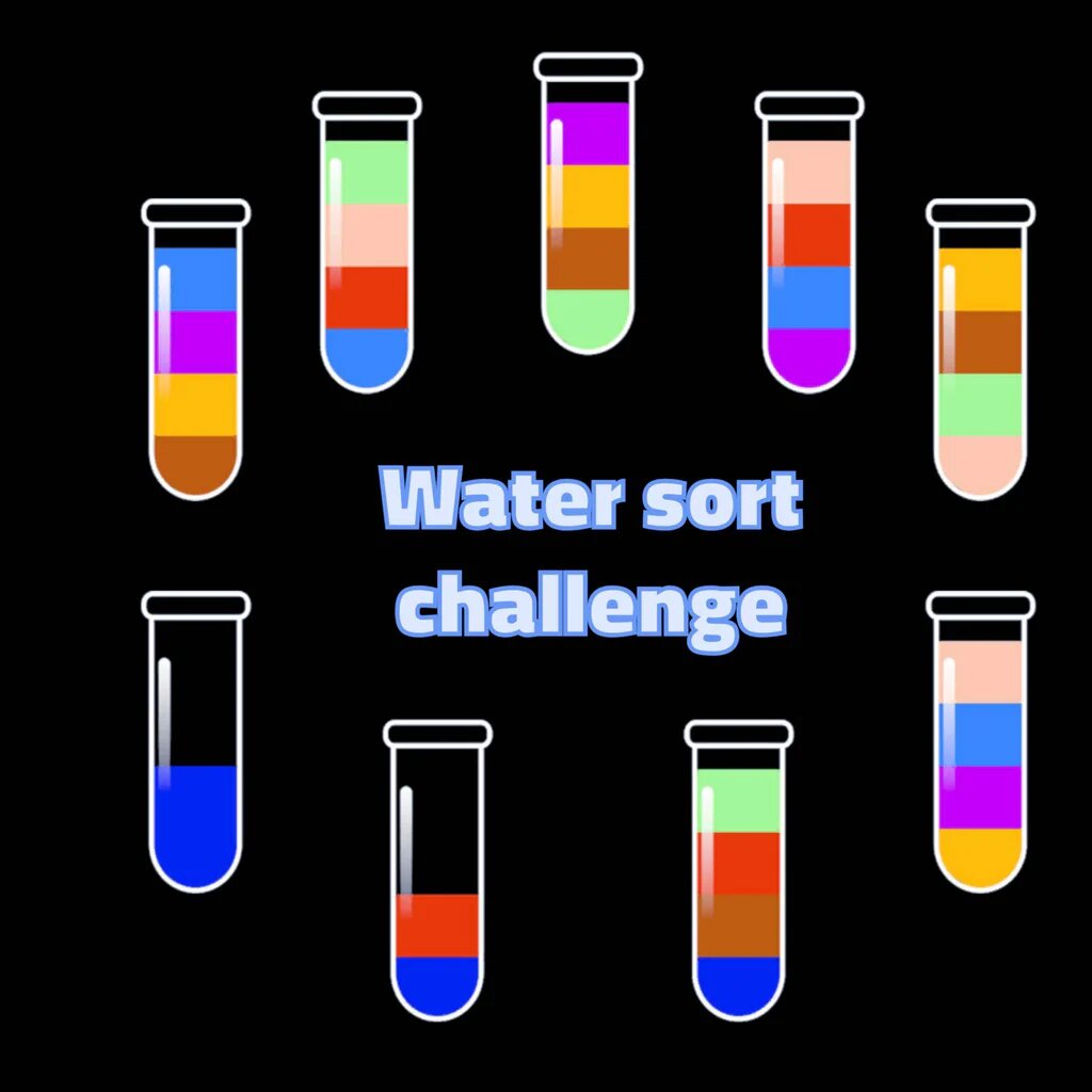 Water Sort Challenge для Sony PlayStation | PS5 | Игра навсегда | Быстрая доставка
