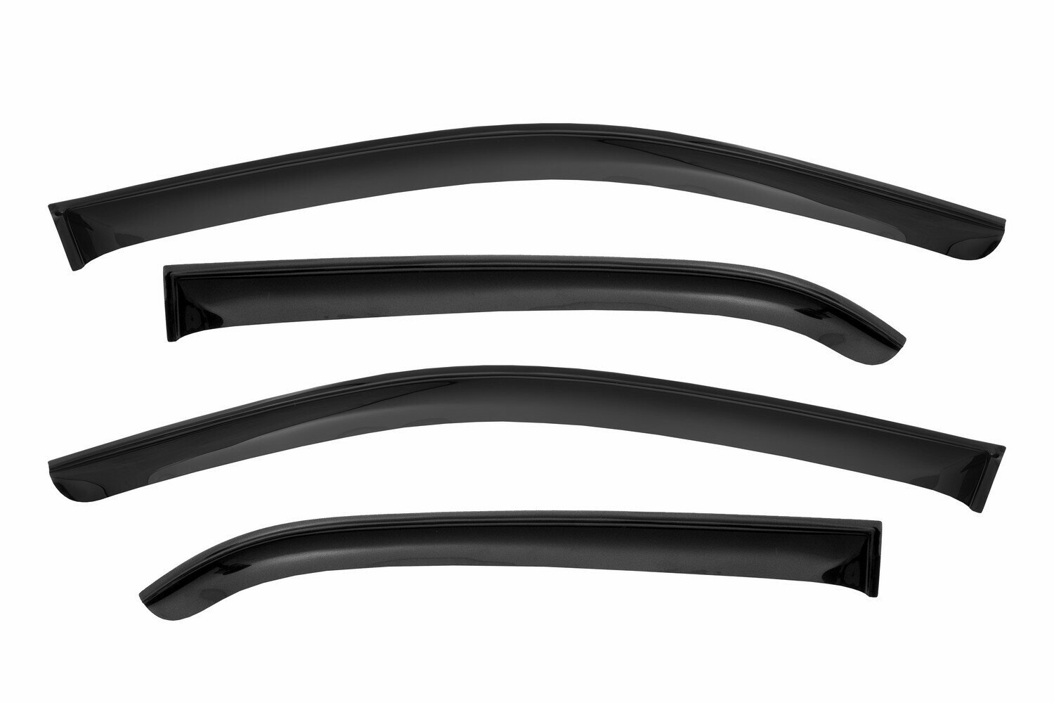 Дефлектор окон (накладной скотч 3М), 4 шт, для VOLKSWAGEN POLO VI, 2020 - 2022, лифтбек / JETTA VA3 2019- / Джетта для ВАЗ / Фольксваген Поло