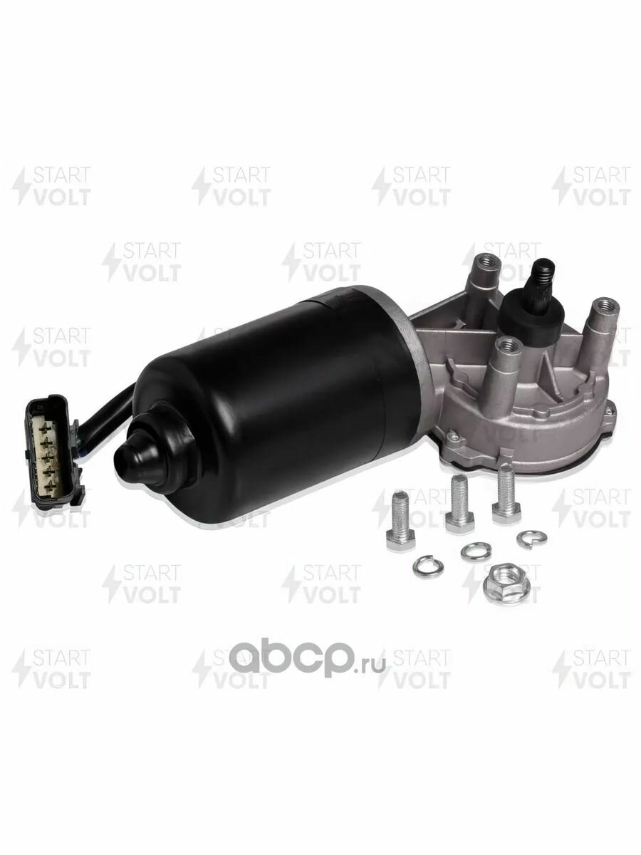 Мотор стеклоочистителя. Артикул Volkswagen F0902 Производитель STARTVOLT. Renault Logan Sandero Duster 04-, Lada Largus 1.6i 16V 04-