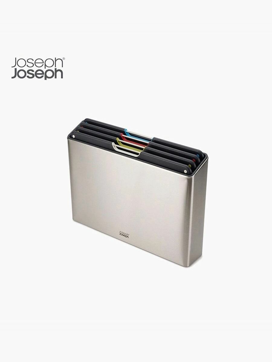 Набор разделочных досок "Folio Steel" Joseph Joseph 60170, корпус из нержавеющей стали