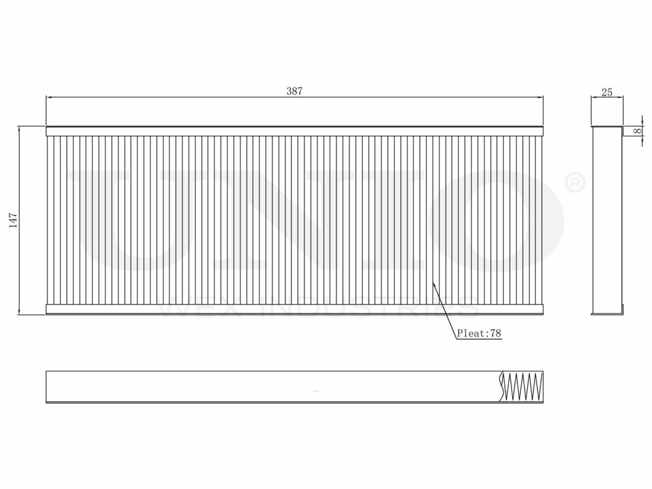 Фильтр салонный, для Фольксваген Пассат B5 96-, Ауди A4