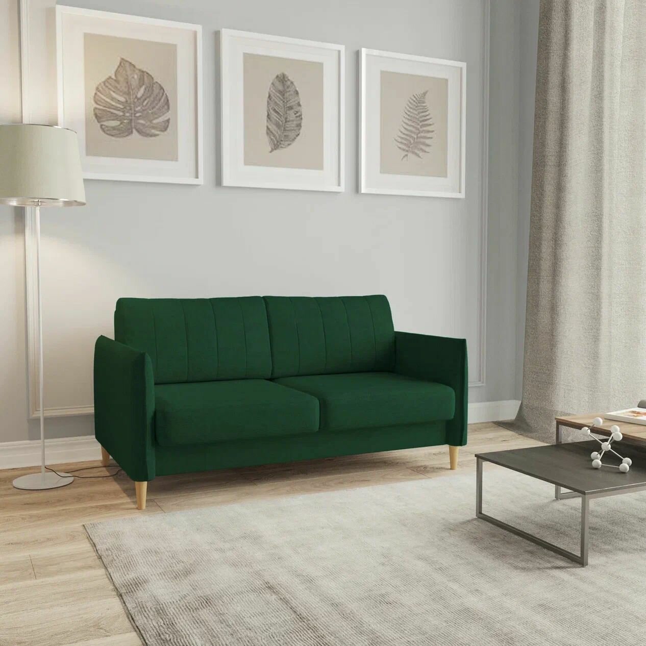 Диван-кровать 2х местный VALENCIA, механизм Пантограф, 162х98х96 см