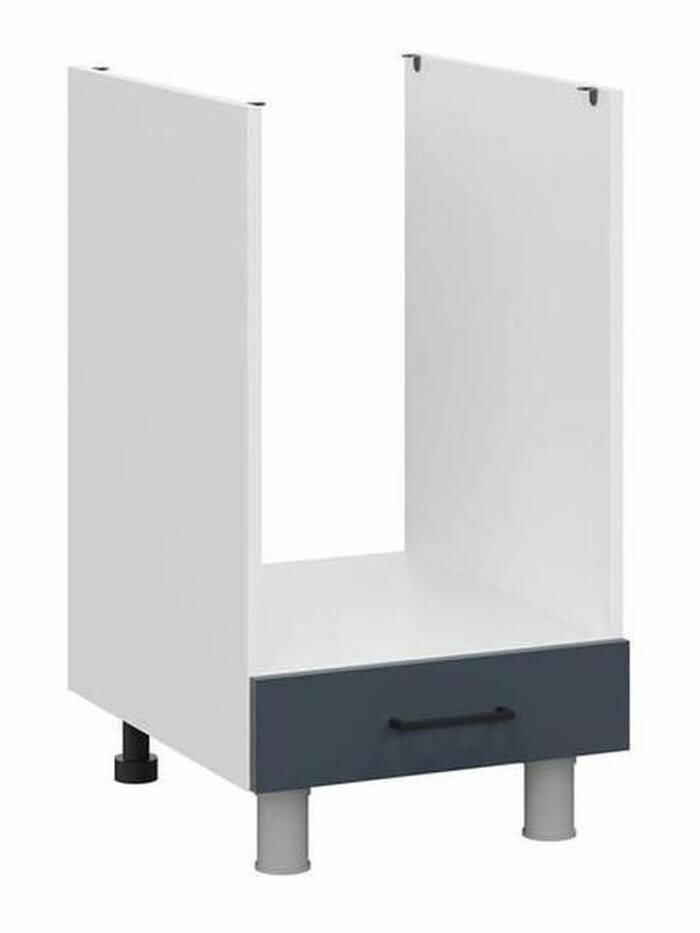 Кухонный модуль напольный, стол под духовку Сектор с ящиками, 45х53.8х82.4 см, Белый / Океания