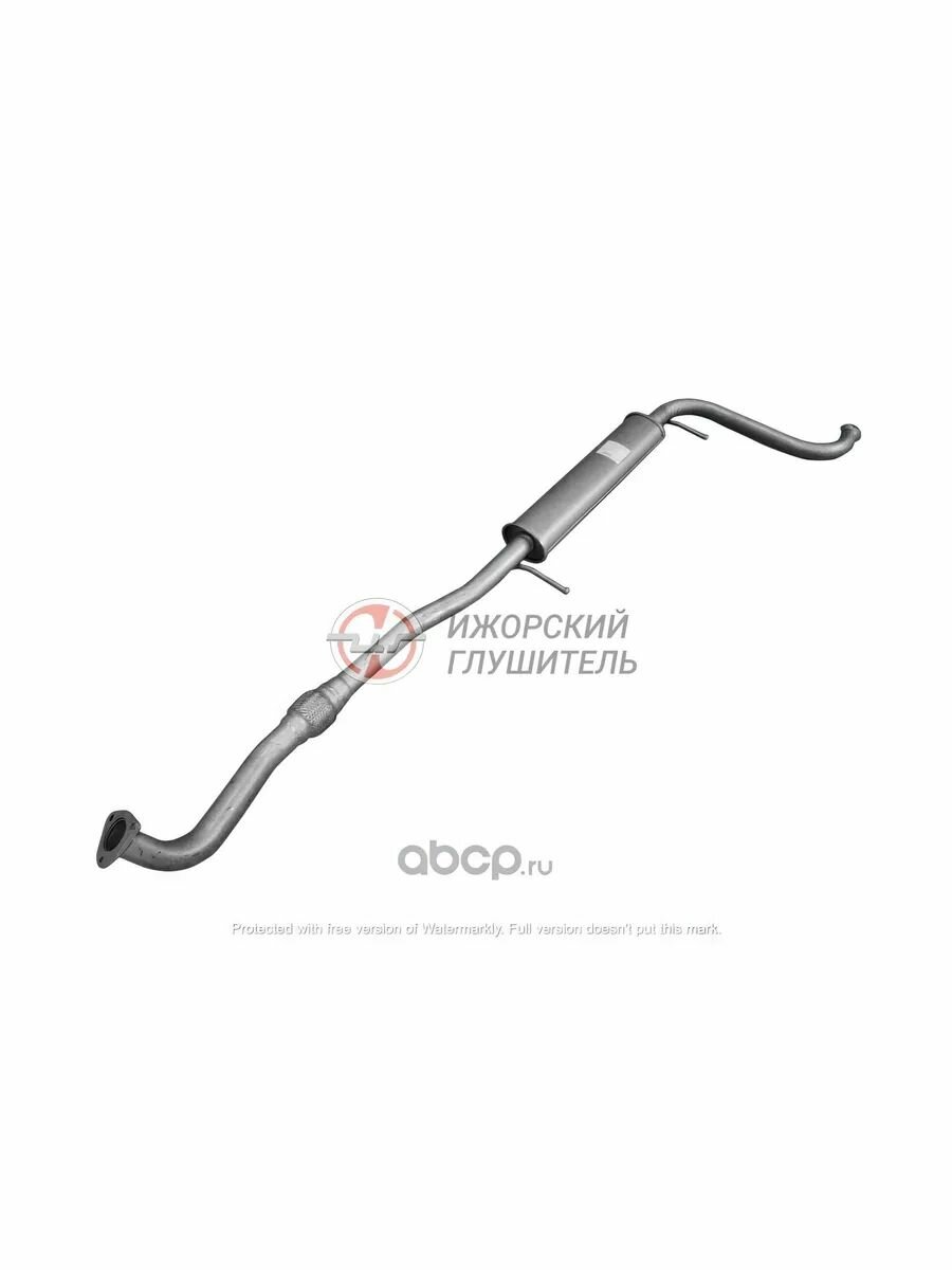 Резонатор ВАЗ 2170 с гофрой (закатной) Ижорский глушитель