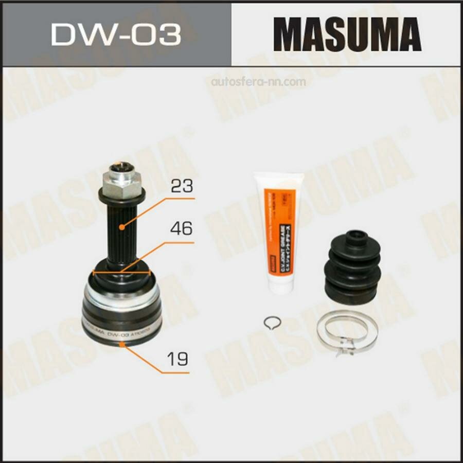 ШРУС Masuma dw03