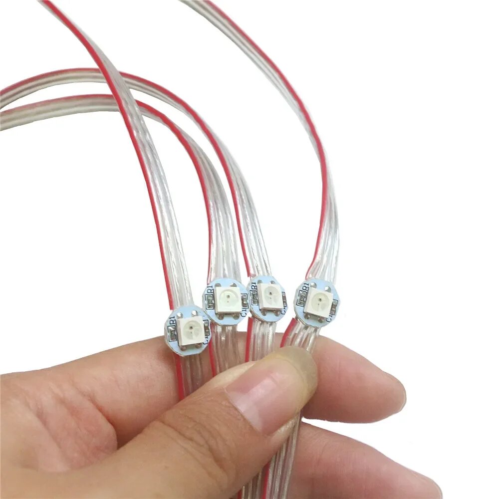HEGUOGUO RGB адресные светодиодные модули WS2812B 100pcs