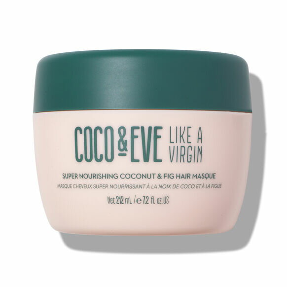 Питательная маска для волос, восстанавливающая длину COCO&EVE Like a Virgin super nourishing coconut & fig hair masque 212g