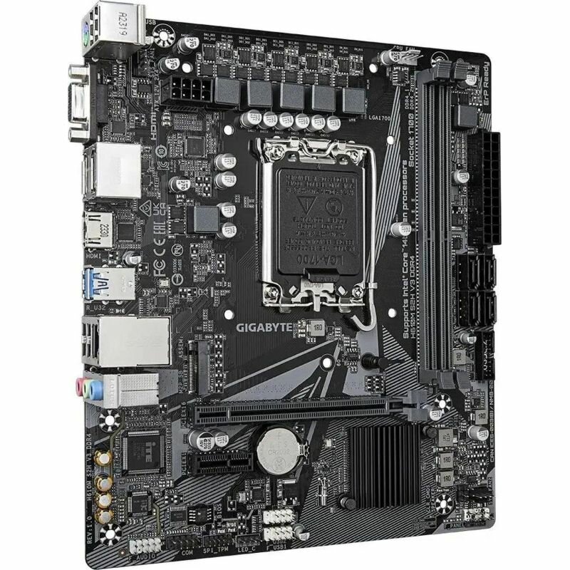 Материнская плата Gigabyte H610M S2H V3 DDR4, 2xDDR4 mATX