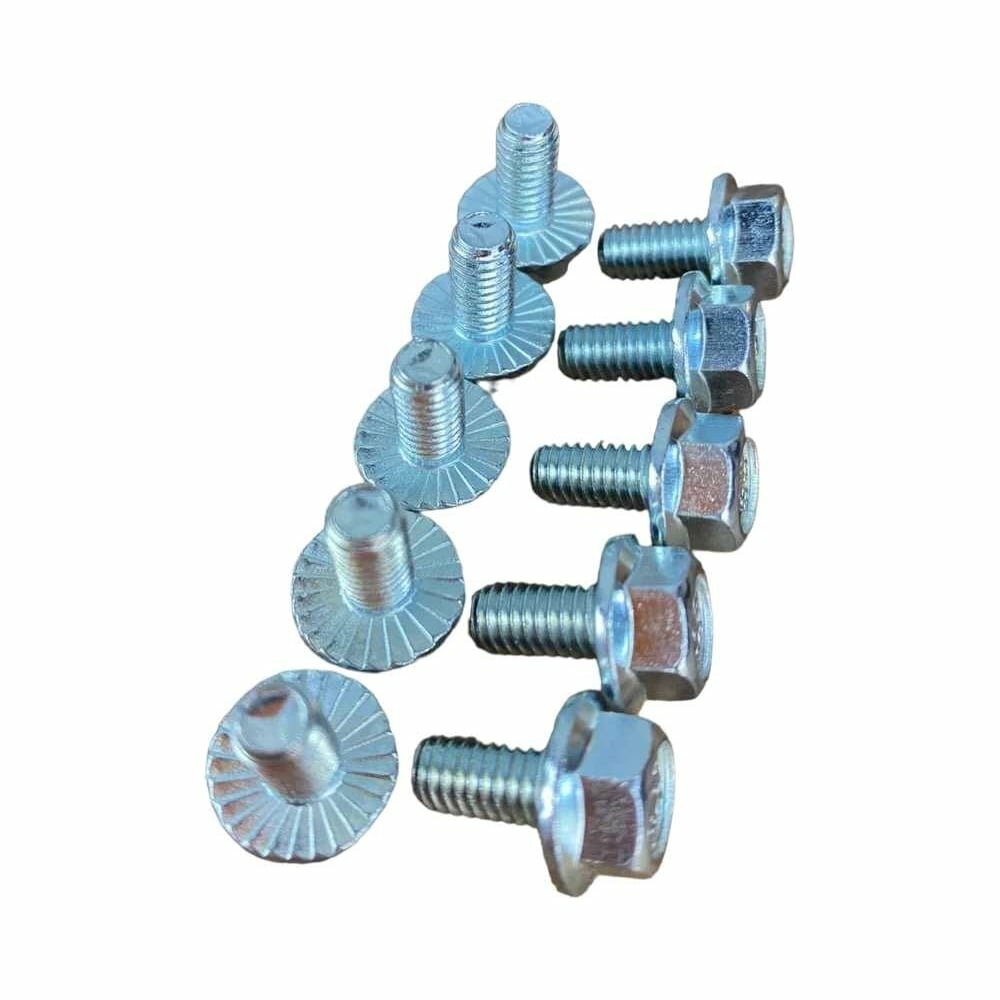 Оцинкованный болт 23 болта М6x12, DIN6921, 50 шт.