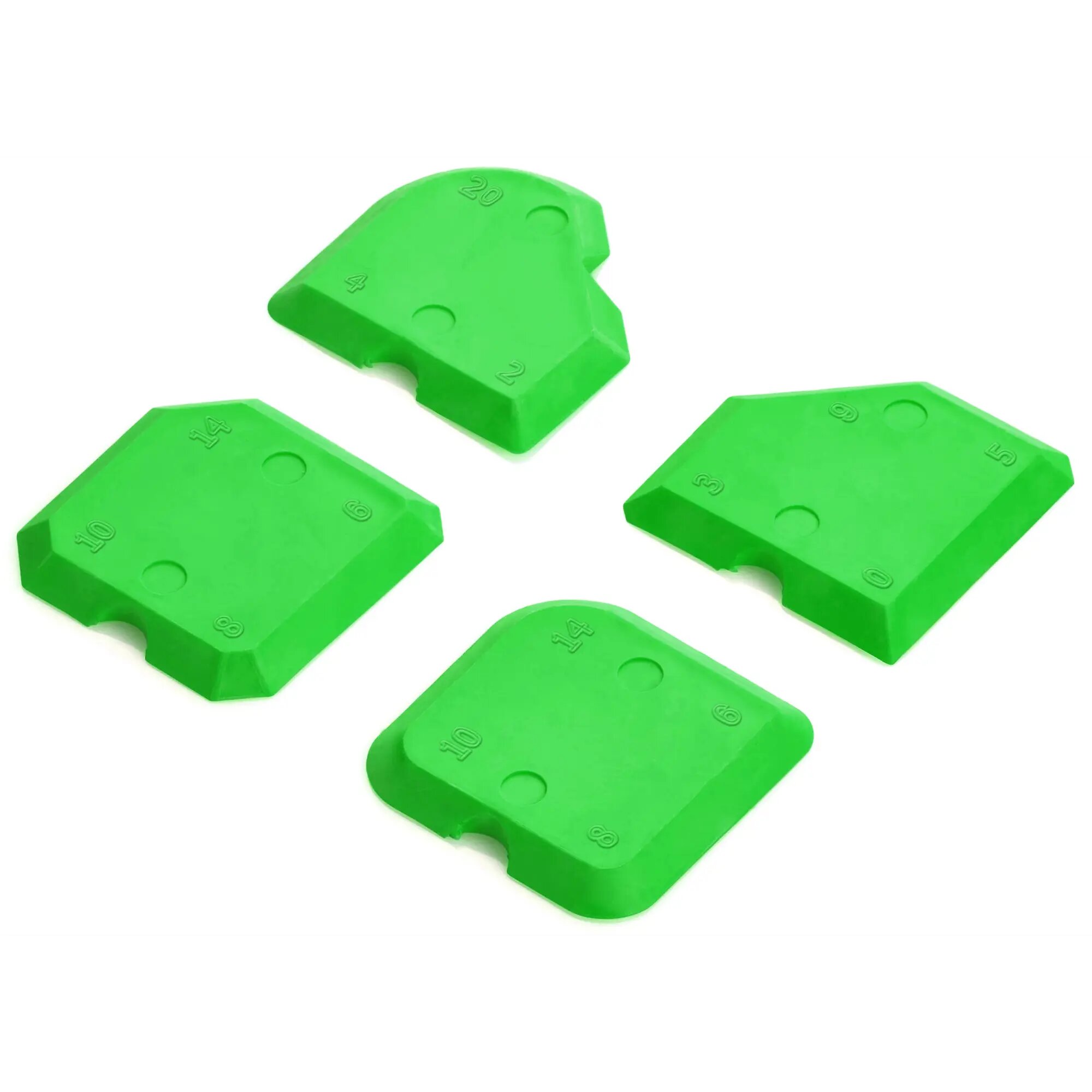 Makers набор шпателей для выравнивания 285 мм, 4 шт - шпатели для шпаклевки