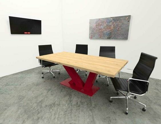 Конференц-стол для переговоров, промышленный дизайн Фонти, 280*120 см