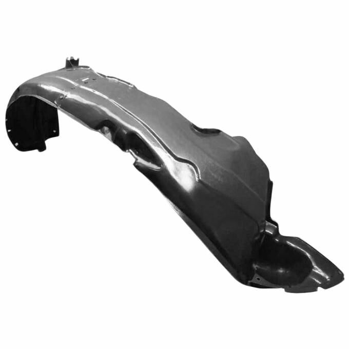 Подкрылок SAT, для Hyundai Santa Fe 06-, передняя, правая сторона, пластик, черный