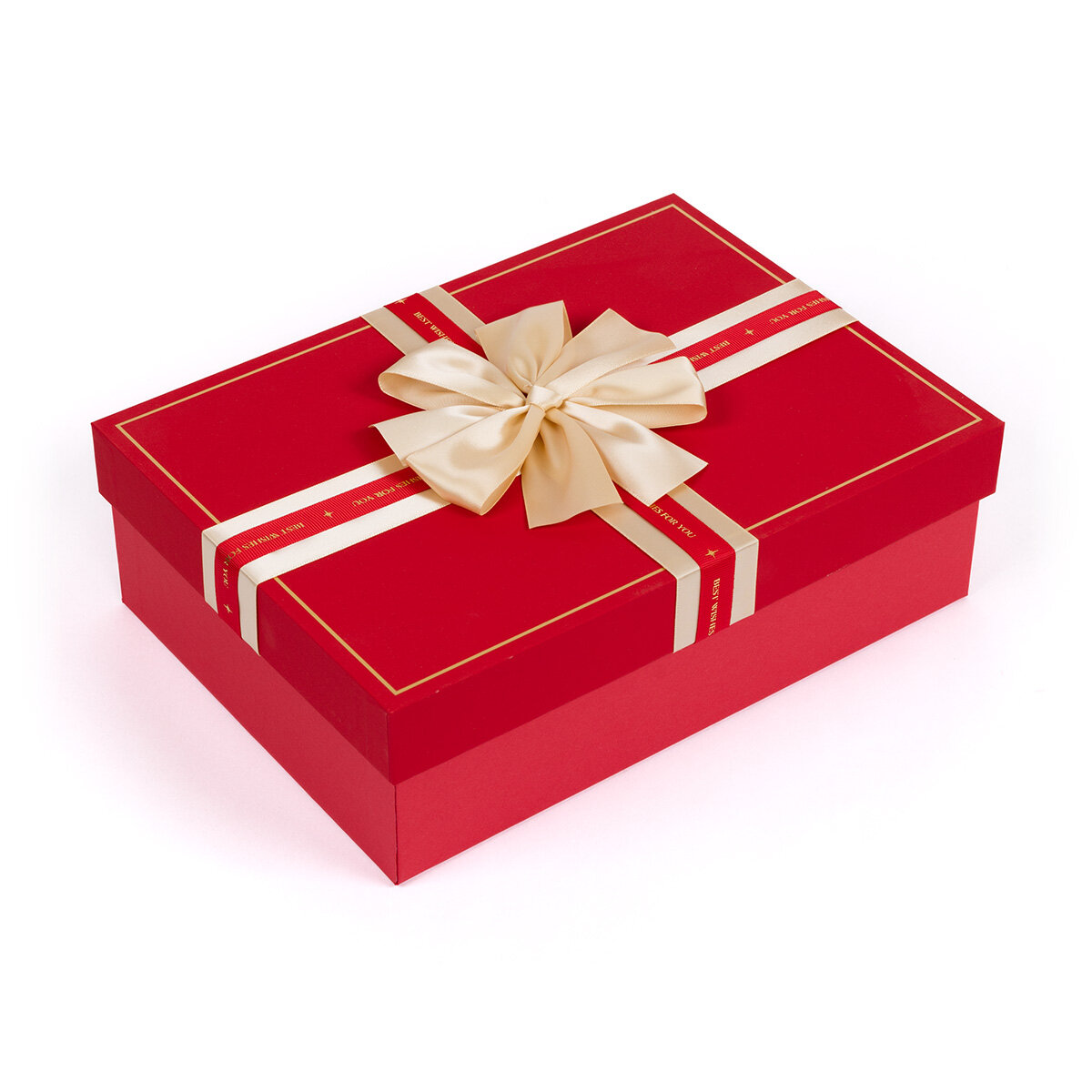 Stilerra YBOX-R69-3/2-PM76 коробка подарочная красная 29х21х9 см для подарков и упаковки