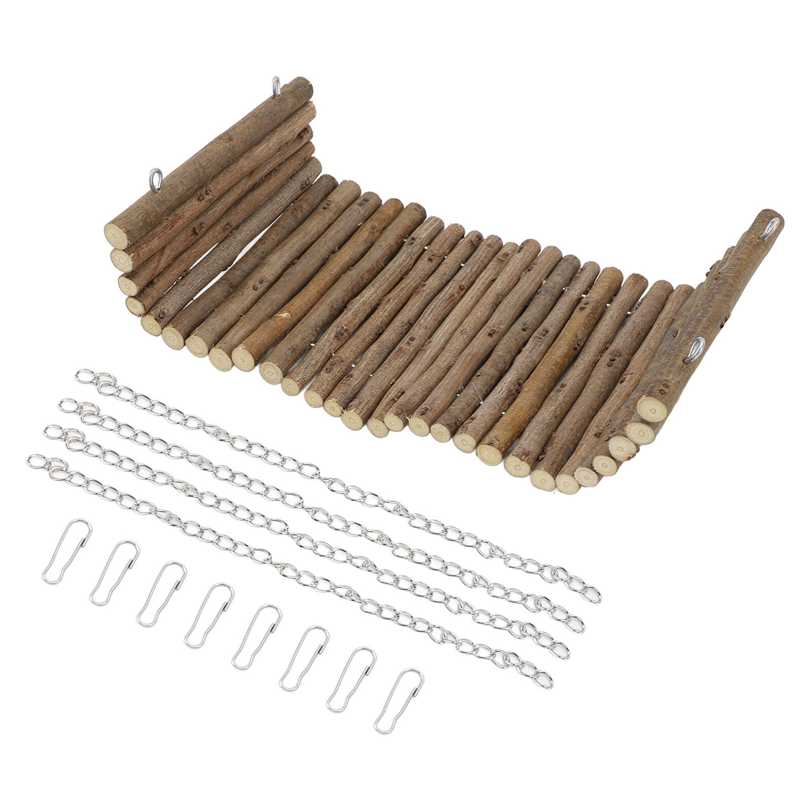 Деревянные качели для морских свинок, подвесные гамаки для хомяков, жевательные игрушки для шиншилл для карликовых кроликов, аксессуары для клеток для мелких домашних животных