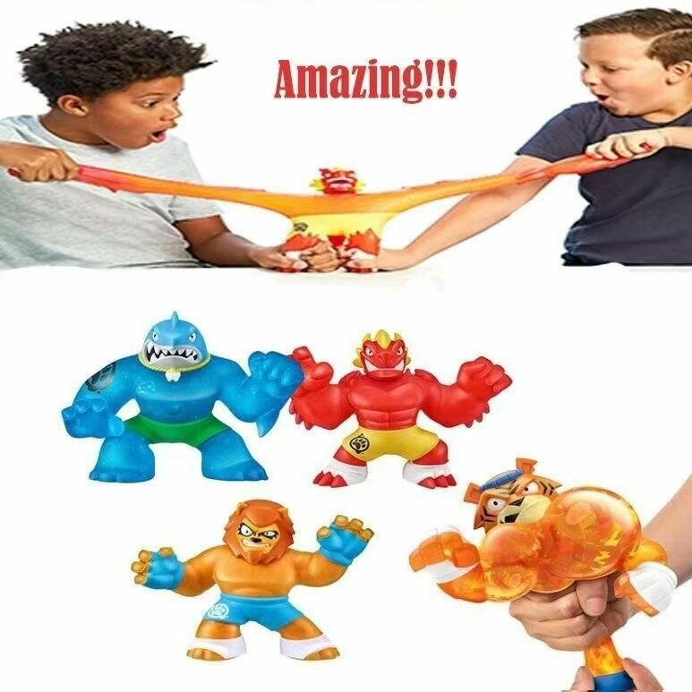 Игрушка GooJitzu Goo JitZu_1 "Super Sandya", тянущаяся, интерактивная, развивающая