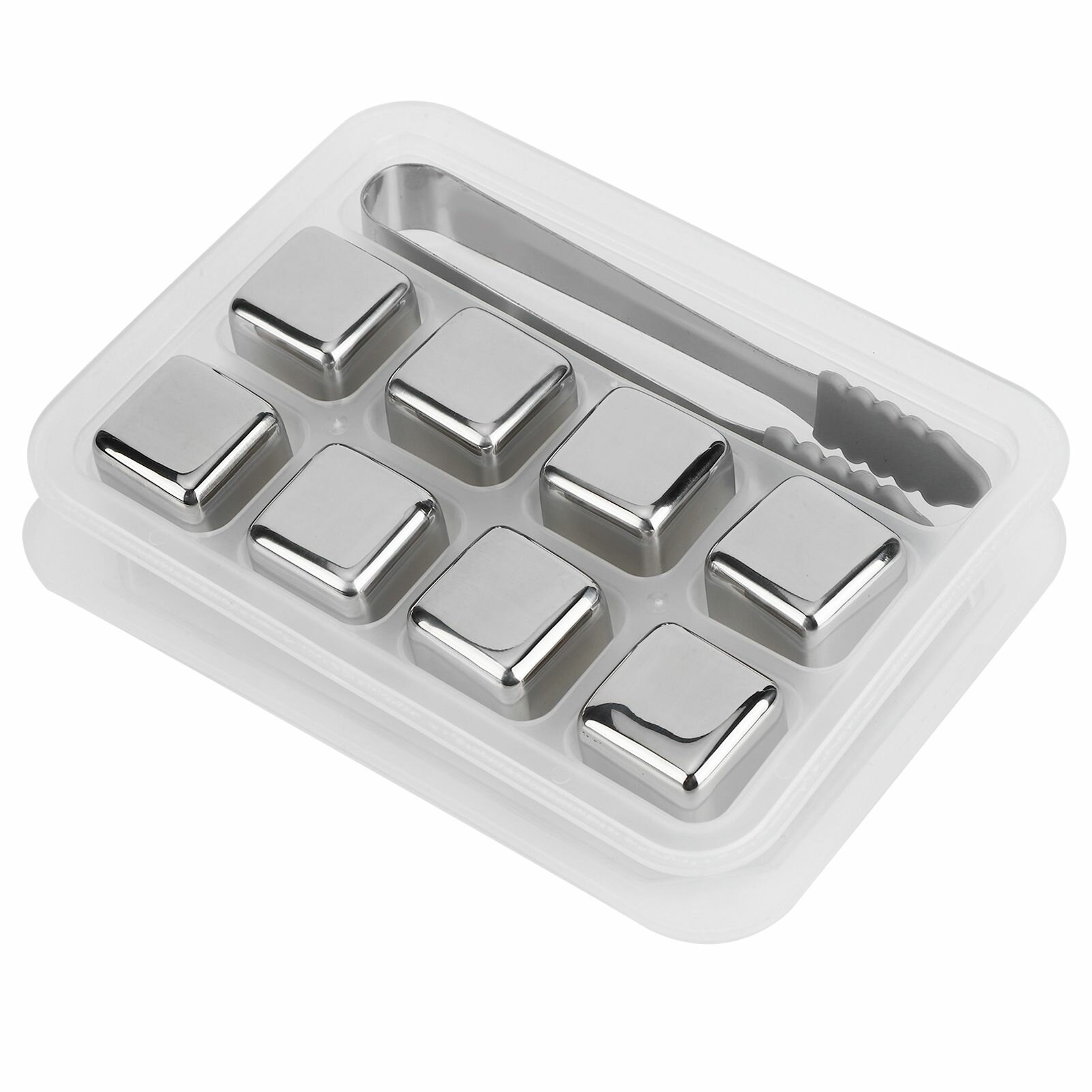 304 Нержавеющая сталь, многоразовые кубики льда для виски и вина, без разбавления напитка