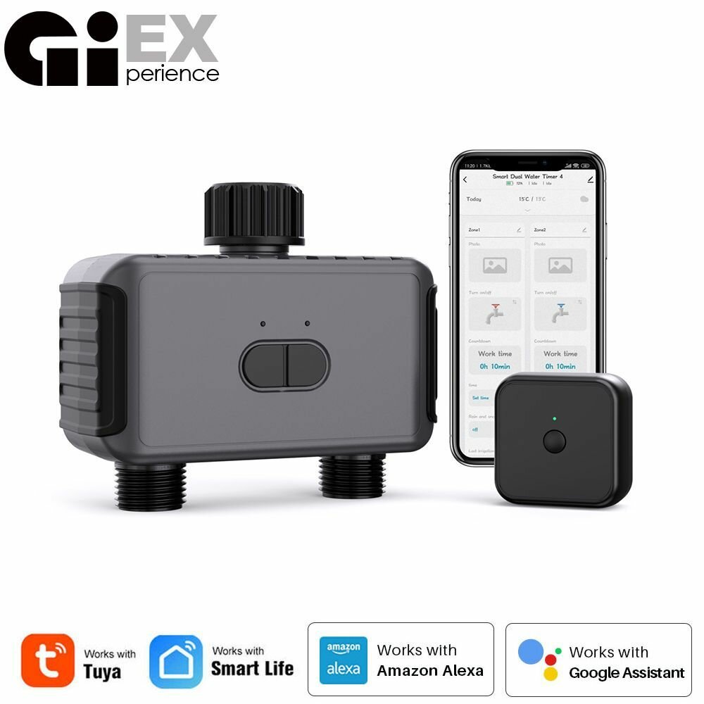 GIEX Таймер для полива, ABS пластик