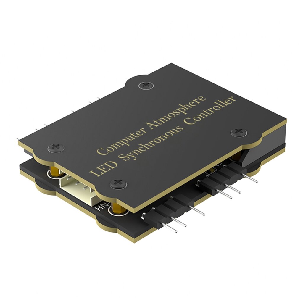 4 Порта 5V 3PIN ARGB Вентилятор светодиодный Контроллер ARGB Вентилятор светодиодный Контроллер Регулируемый