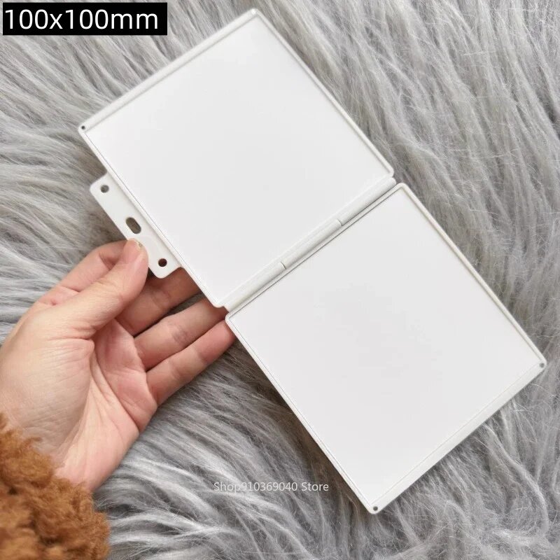 Портативная керамическая акварельная палитра white -large