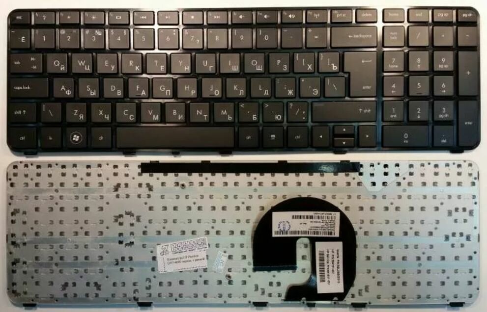 Клавиатура HP Pavilion DV7-4000, DV7-5000 (черная)