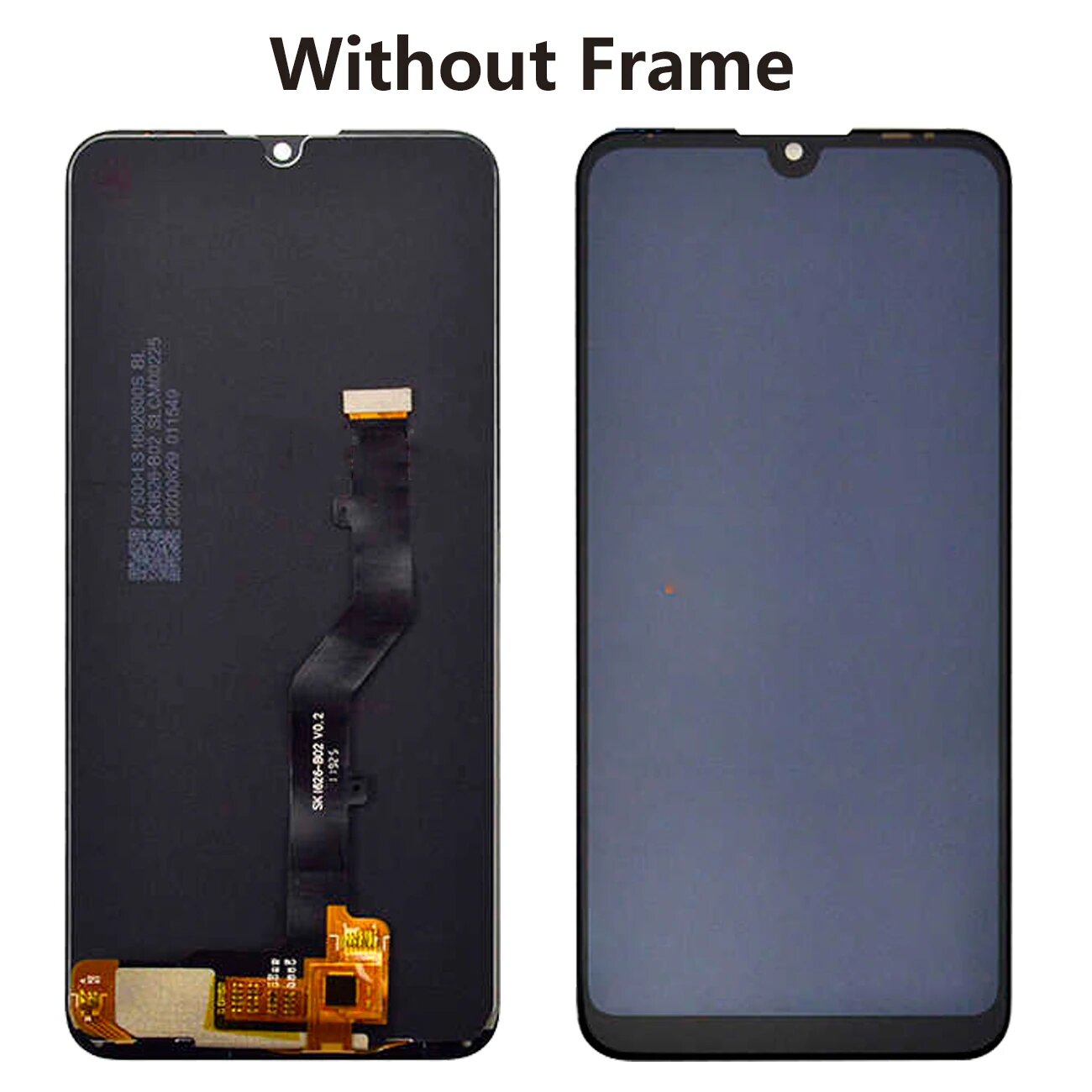 Оригинальный ЖК-дисплей для ZTE Blade V10 Vita, полный с рамкой, дигитайзер сенсорного экрана в сборе, ремонт, замена деталей Pantalla LCD Without Frame