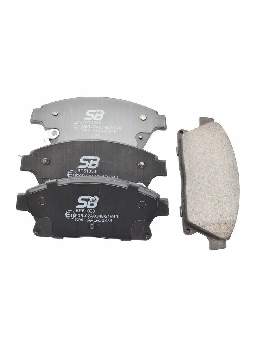 Колодки тормозные дисковые передние для а/м CHEVROLET Cruze, Orlando; OPEL Astra, SB NAGAMOCHI BP51038