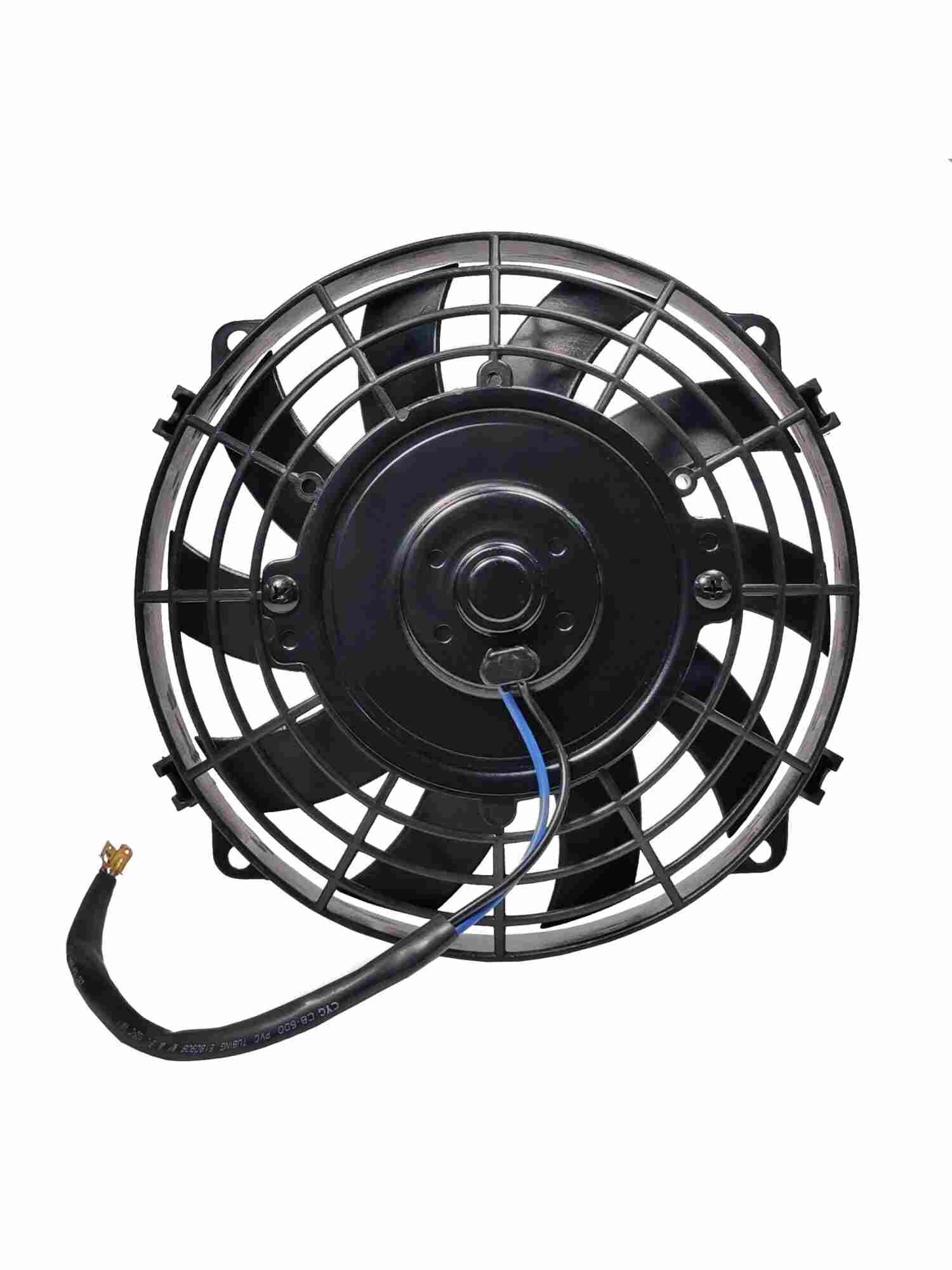 Электровентилятор радиатора Ø210 80 W (8″, загнутые лопасти) belais #18061
