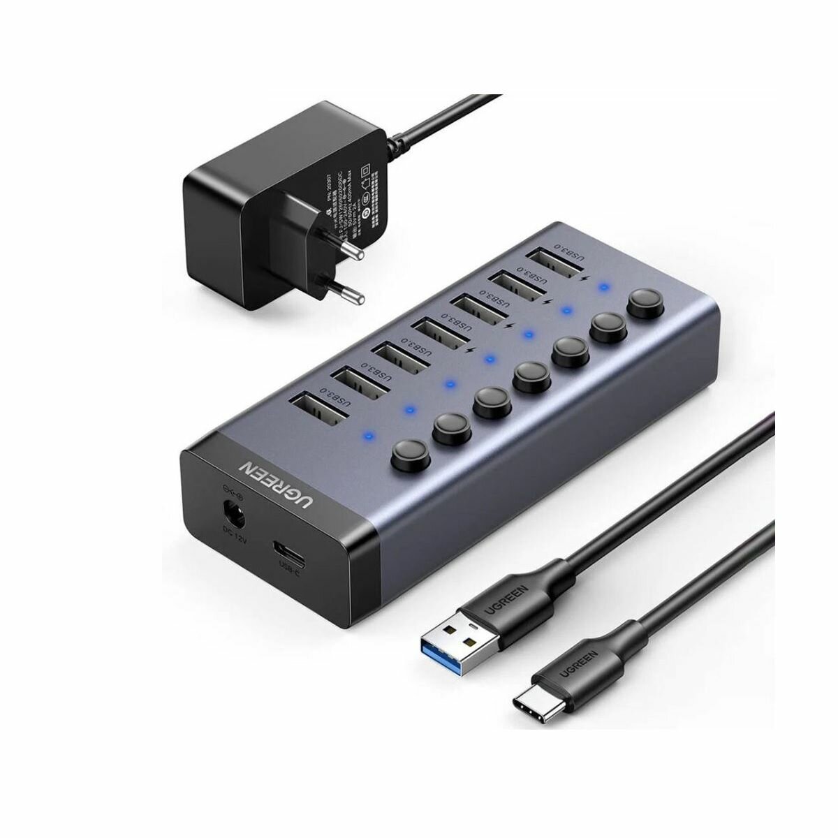 Концентратор USB 3.0 UGreen CM481