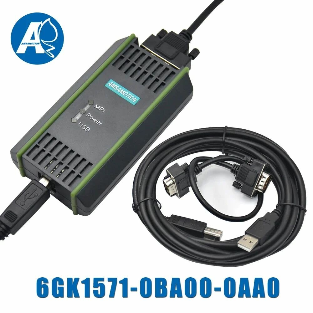USB-MPI PPI для Siemens S7-200/300/400 Кабель для программирования ПЛК Адаптер для ПК USB A2 6GK1571-0BA00-0AA0 Адаптер для ПК для системы S7